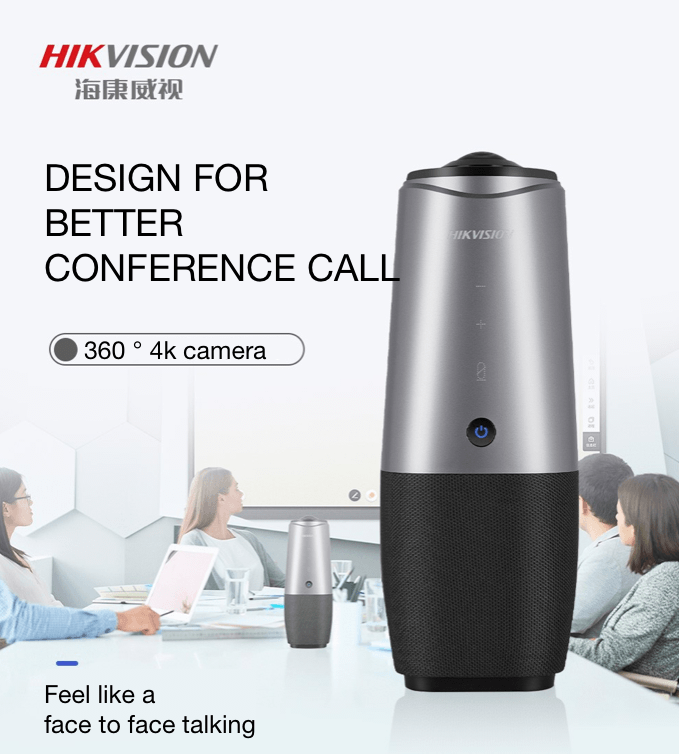 HIKVISION - 360° conference camera with build in mic and speaker - TEK ...