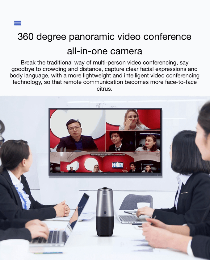 HIKVISION - 360° conference camera with build in mic and speaker - TEK ...